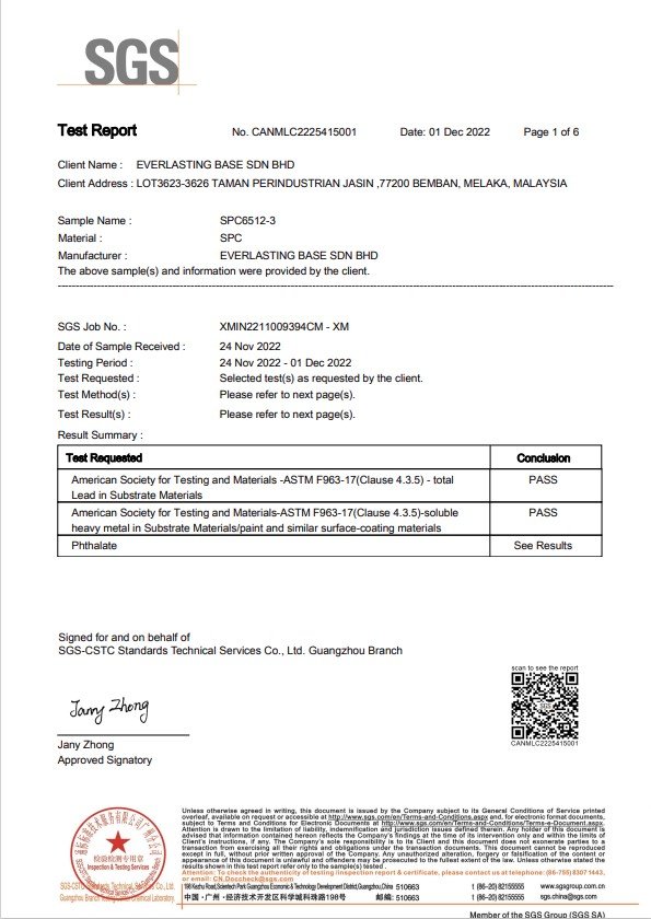 Awards & Certifications | Everlasting Base Sdn Bhd